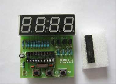 DIY Portable Clock Kit: Microcontroller Timekeeping - Electronic ...